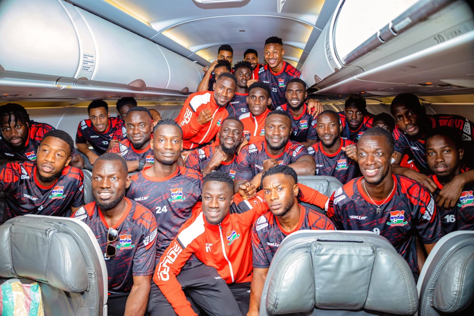 Gambian Football Team Safely Lands in Yamoussoukro Amidst Turbulent ...