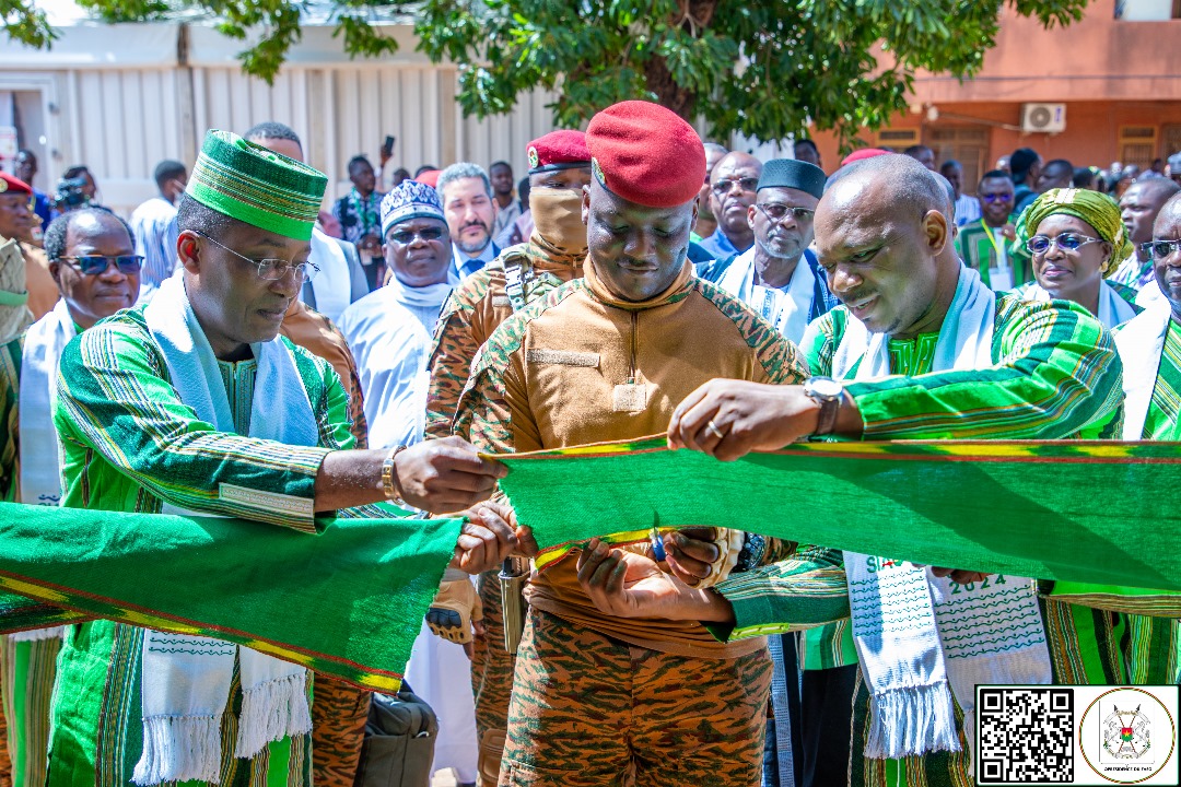 Captain Traoré assumed the presidency of Burkina Faso...
