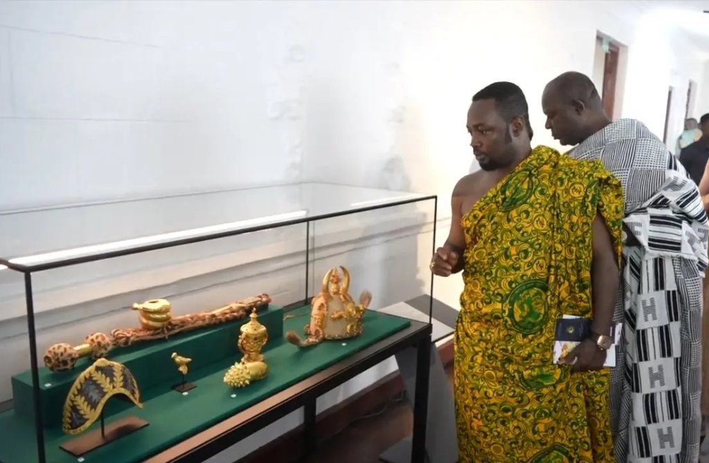 Ghana welcomes home historic Ashanti artefacts in major rep...
