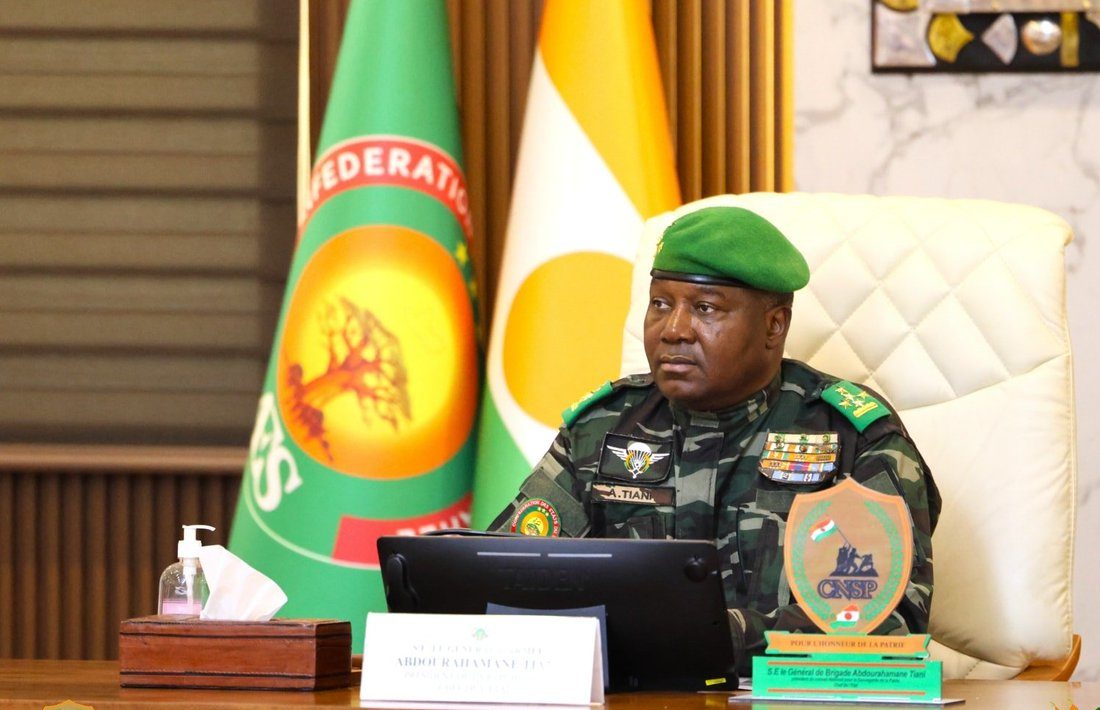 Niger: President Abdourahamane Tiani defends the Confedera....